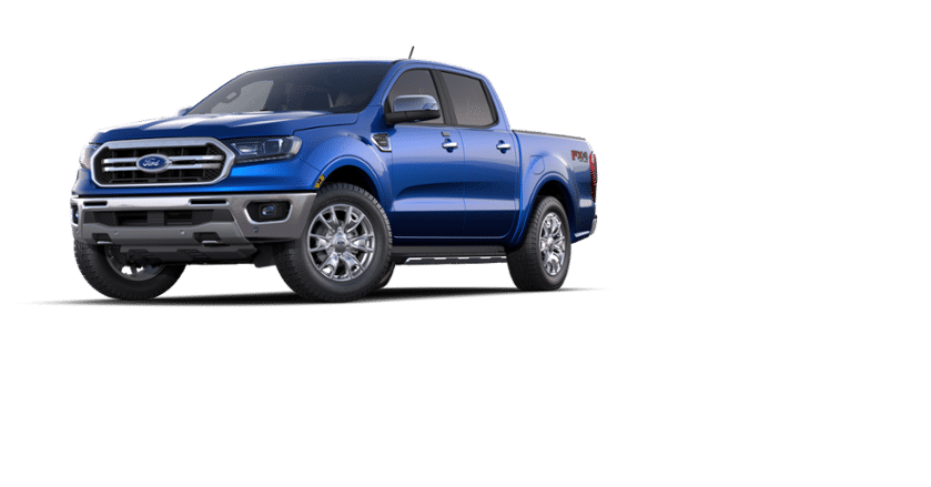 2020 Ford Ranger Lariat Lightning Blue, 2.3L EcoBoost Engine with Auto ...